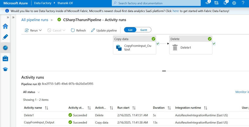Create Storage Account And Move Files Using Adf Activity